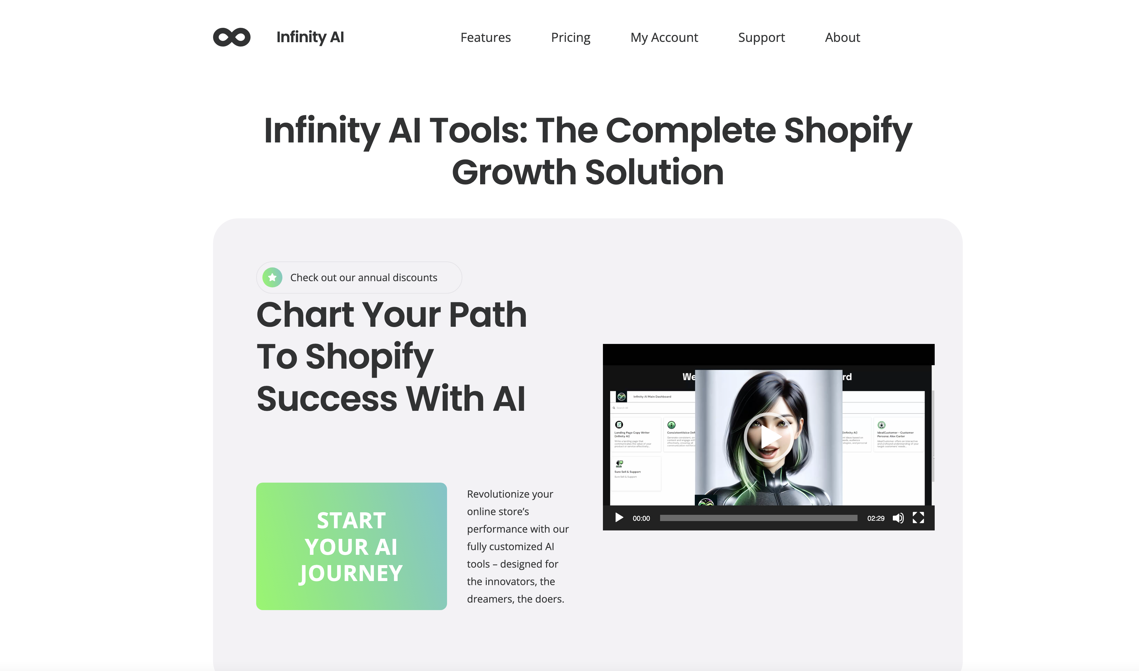 Log In - Infinity AI Tools